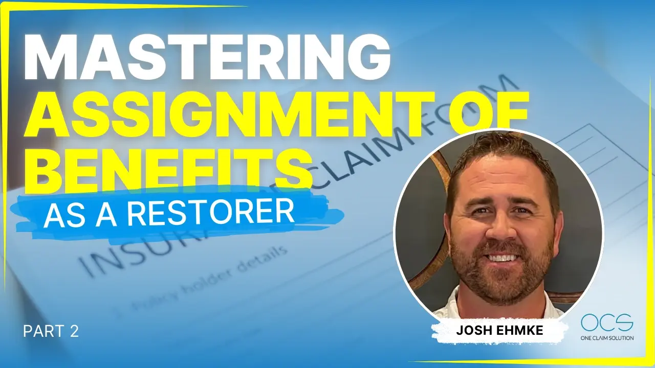 How Restorers Use Assignment of Benefits (AOB) to Protect Payments