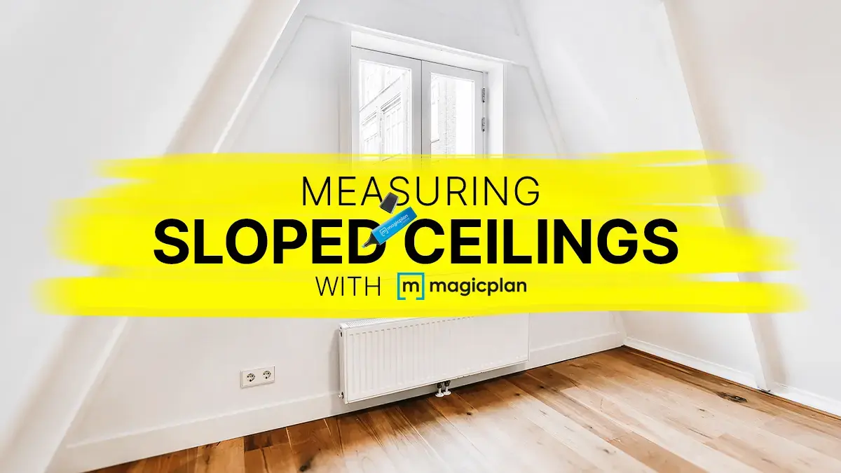 Sloped Ceiling Room Layout in magicplan: A Simple How-To Guide